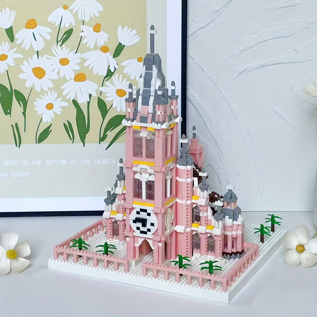 Microparticle Building Blocks Church Building Blocks Model Three ...