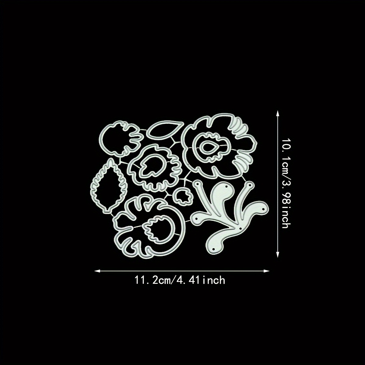 Metal Cutting Dies Flowers Suitable Diy Greeting Card Hand - Temu Canada