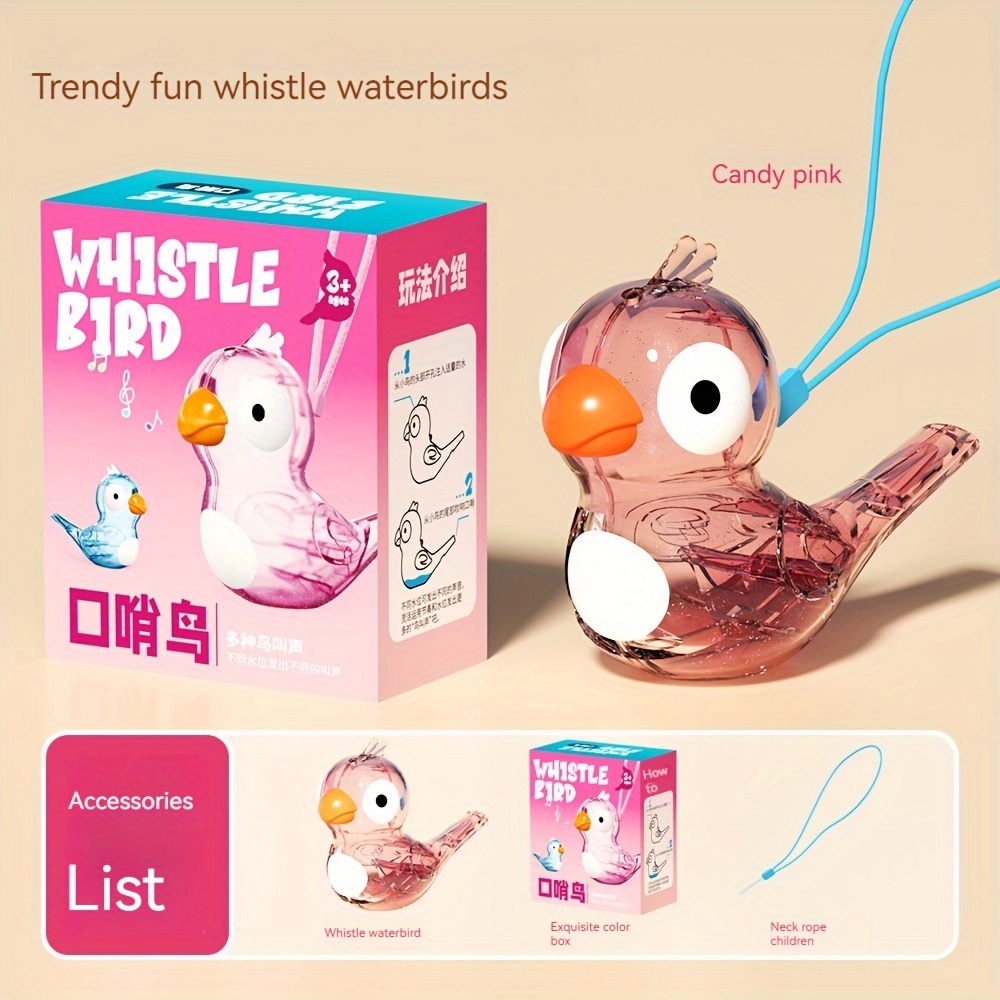 Water Bird Whistle Toy Blow Water Different Sounds Produced - Temu ...