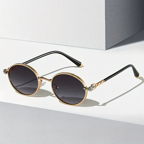 Mens Small Round Sunglasses Temu
