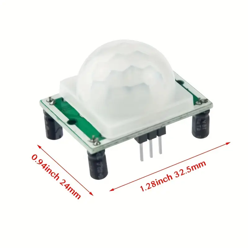 Arduino Raspberry 용 3pcs Hc Sr501 Pir 적외선 센서 인체 적외선 모션 모듈 Temu