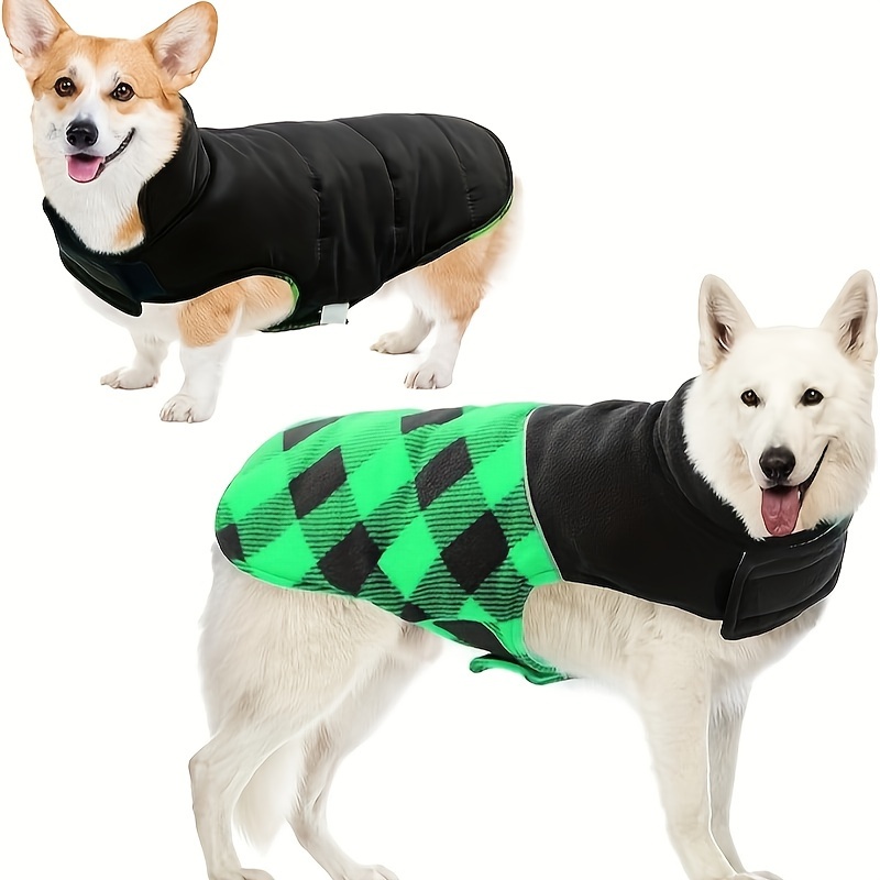 Abrigo De Invierno Para Perros, Chaqueta Reversible Para Para Clima ...