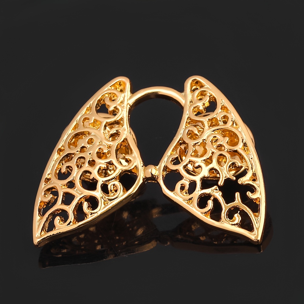 human organs lung shape hollow alloy brooch metal - {region_name}