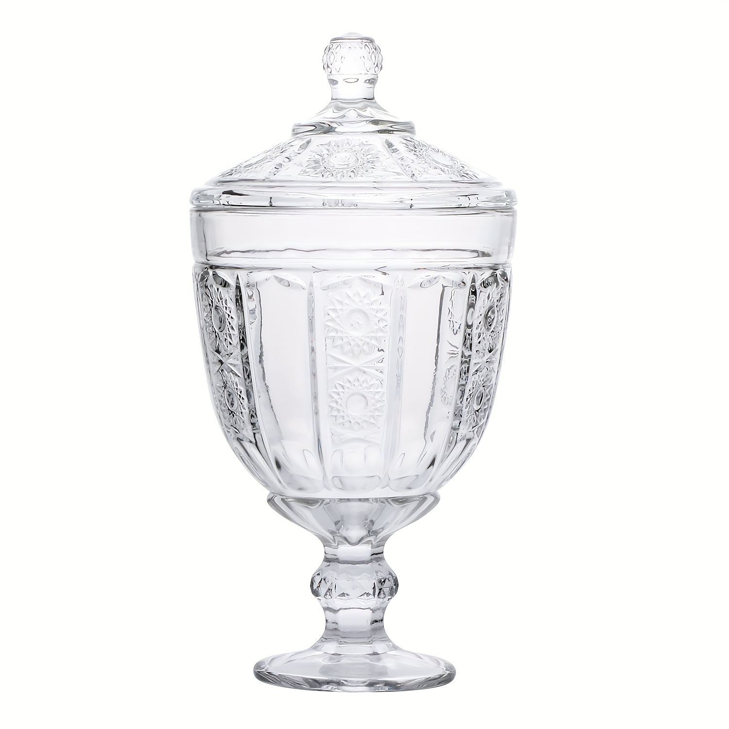 1 Set Halloween Candy Jars, Apothecary Jars With Lid, Simple Crystal ...