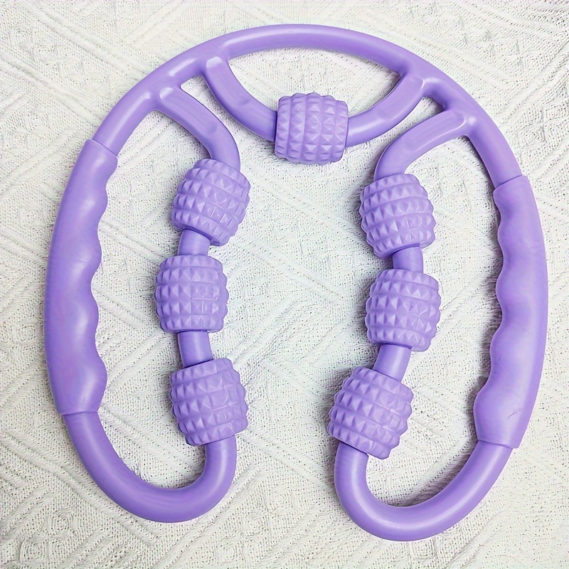 Seven Wheels Circular Leg Massager Yoga Fitness Leg Roller - Temu Australia