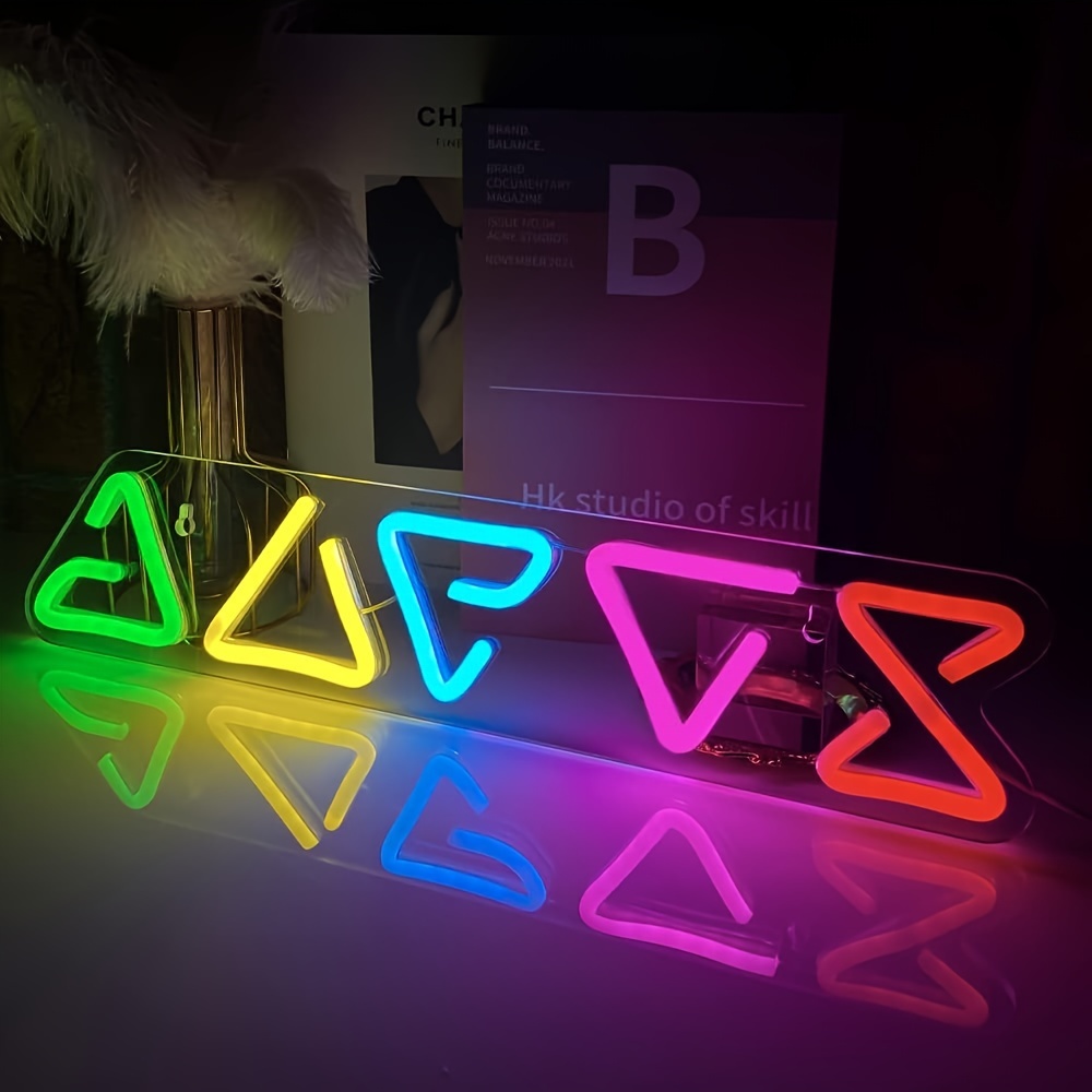 Game Neon Sign Game Console Led Sign Neon Sign Usb Light - Temu Ireland