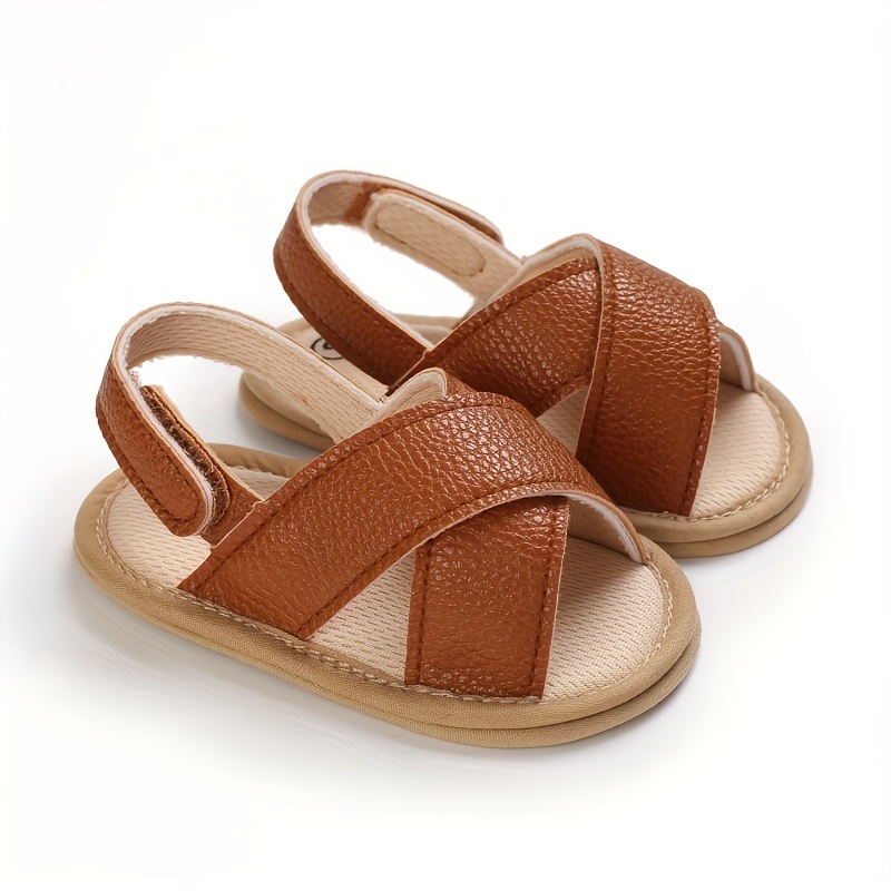 Casual Breathable Open Toe Sandals For Baby Girls, Lightweight Anti Slip Sandals For Indoor ...