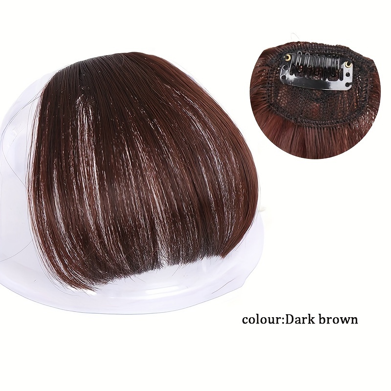 Clip In Bangs Clip In Air Bangs Fringe Synthetic Hair - Temu United Kingdom