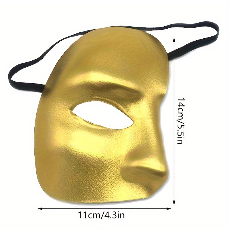 Elegant Mask Gentleman Half Face Up Accessories Halloween Cosplay ...