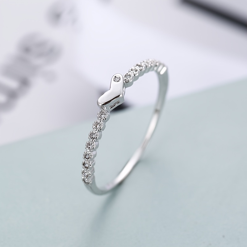 light luxury niche ring simple ring - Temu Portugal