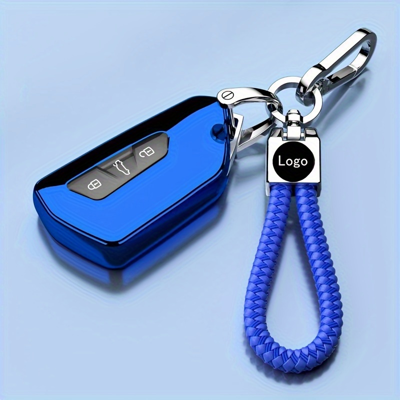 Car Key Fob Cover Vw Golf 8 Id4 Id3 Id5 Id6 Seat Leon Mk 4 - Temu ...