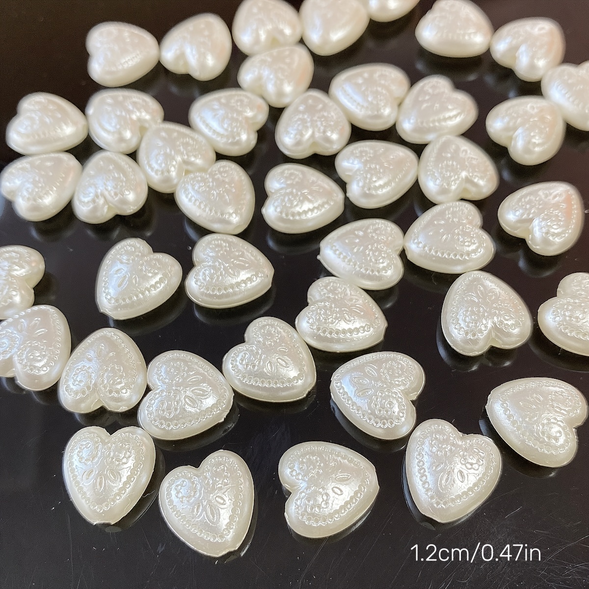 25g/pack Abs Nachahmung Perle Unregelmäßige Diy Herzförmige - Temu Switzerland