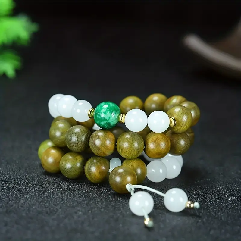 Trendy Classic Round Beads Decorative Bracelet Men T Temu Norway