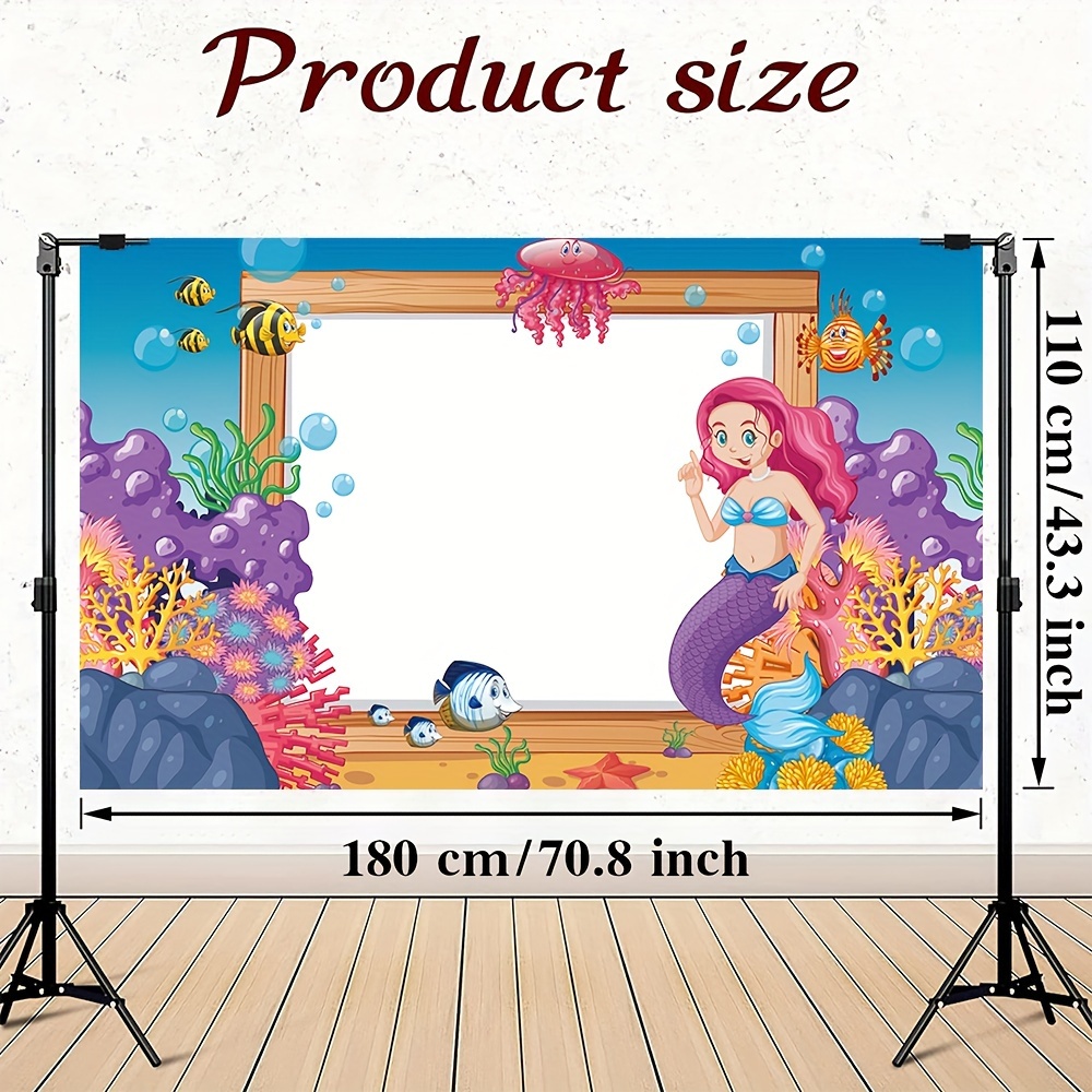 Ocean Theme Backdrop Cloth Photo Backdrop Party Supplies - Temu Australia