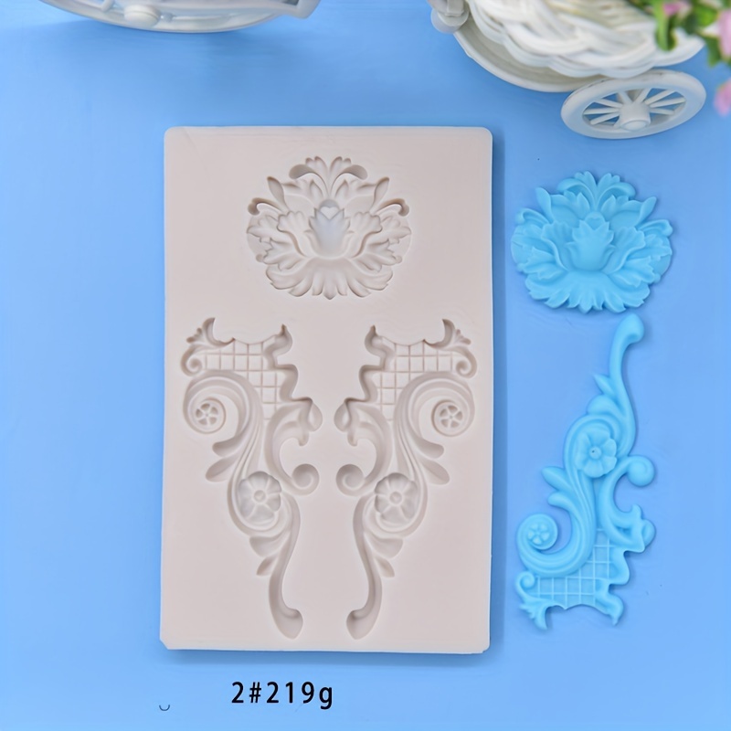 Silicone Mold Flower Totem Shaped Fondant Chocolate Biscuit - Temu Canada