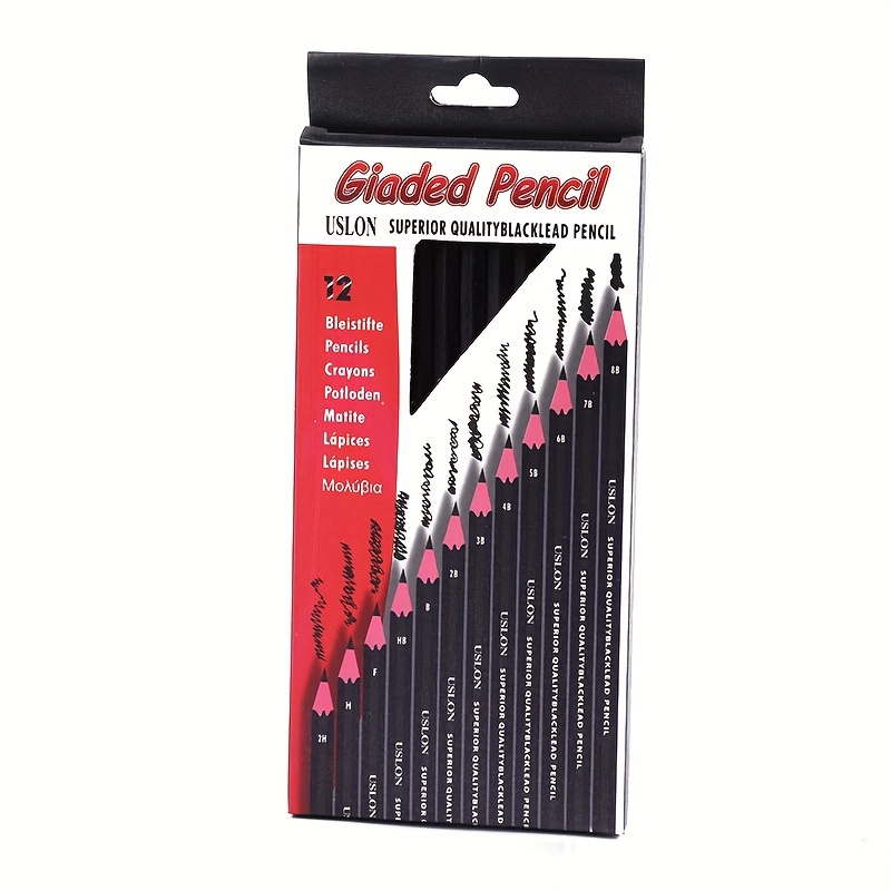 Sketching Pen Set Hb 2b 4b 6b 8b Etc. Drawing Painting Art - Temu Canada