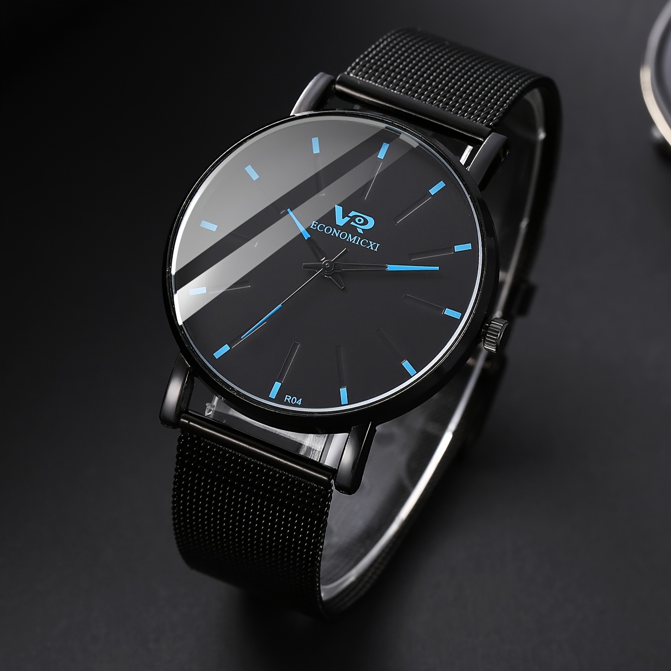Men's Business Leisure Quartz Watch Cool Fashion Analog - Temu United ...