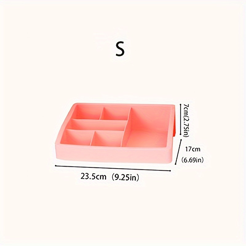 1pc Multi Grid Cosmetic Storage Box Makeup Storage Case Temu Ireland
