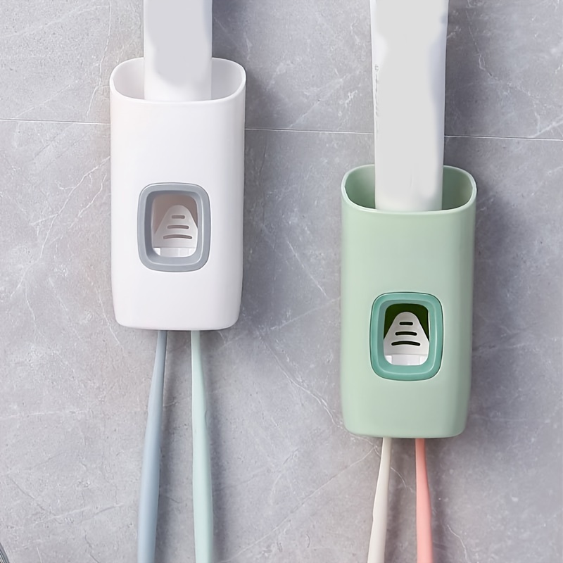 Portable Toothbrush Holder Modern Two Tone Wall Mounted - Temu Ireland