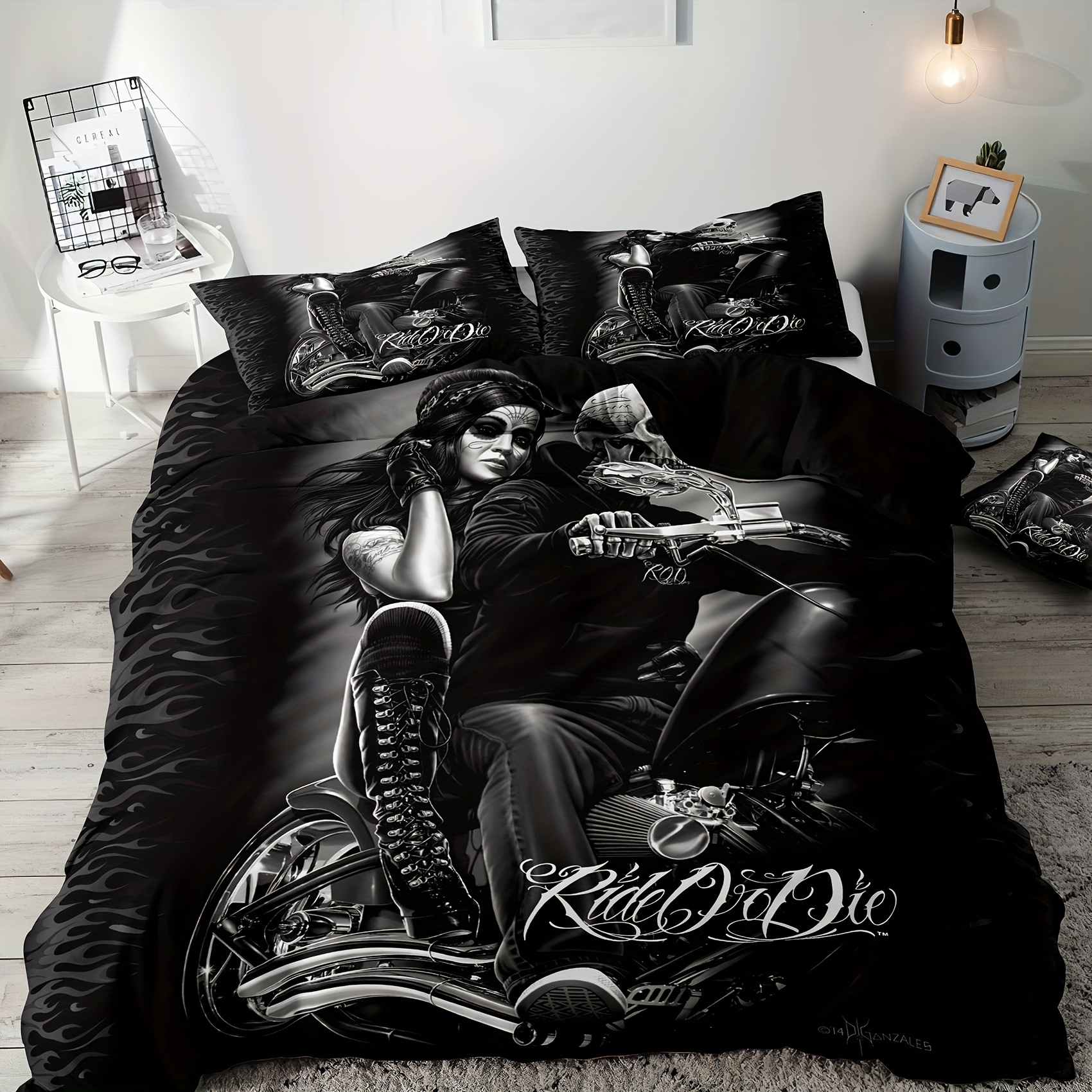 couples bedding sold on Temu United States