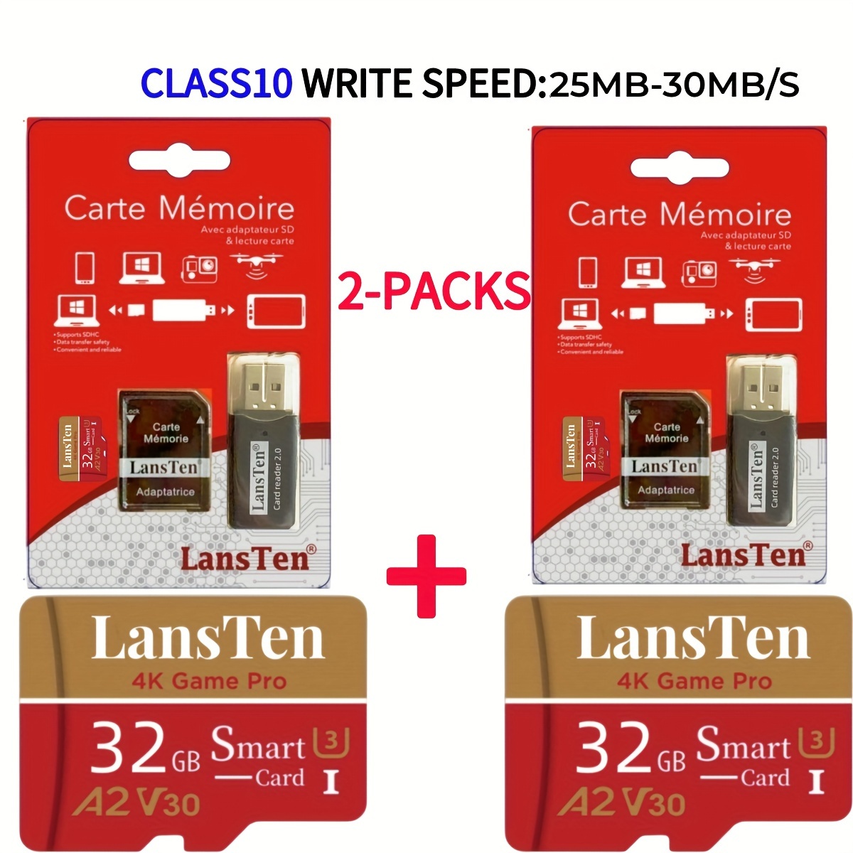 10 128 Gb 64 Gb 32 Gb 16 Gb 8 Gb Sd U3 - Temu Italy