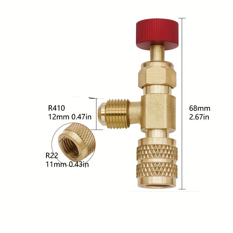 " Liquid Safety Valve R410a R22 Air Conditioner Refrigerant - Temu ...