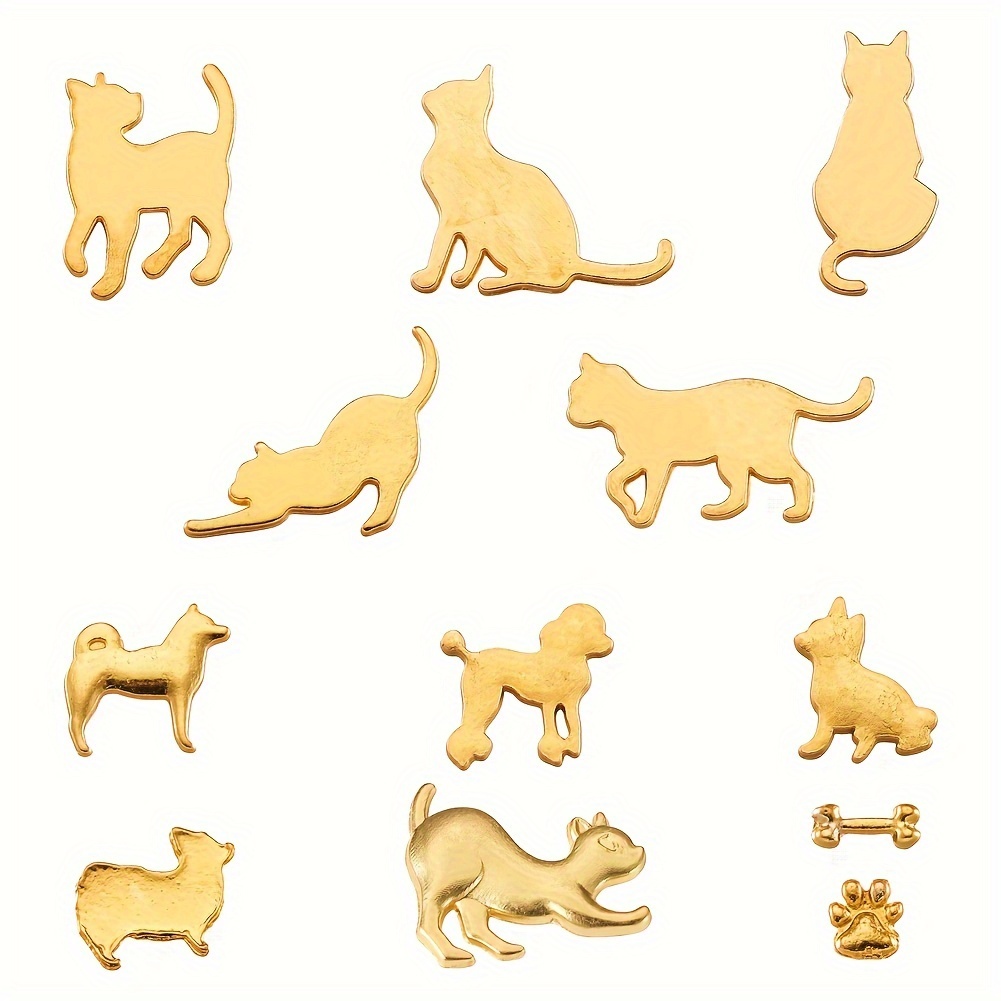 Animals Series Alloy Cabochons Diy Uv Resin Epoxy Resin - Temu Australia