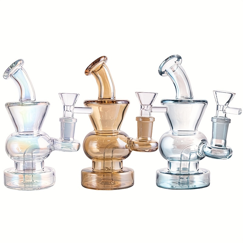 1pc 9 5 Inch Thick Glass Bong Hookahs Stereo Matrix Perc Glass Water ...