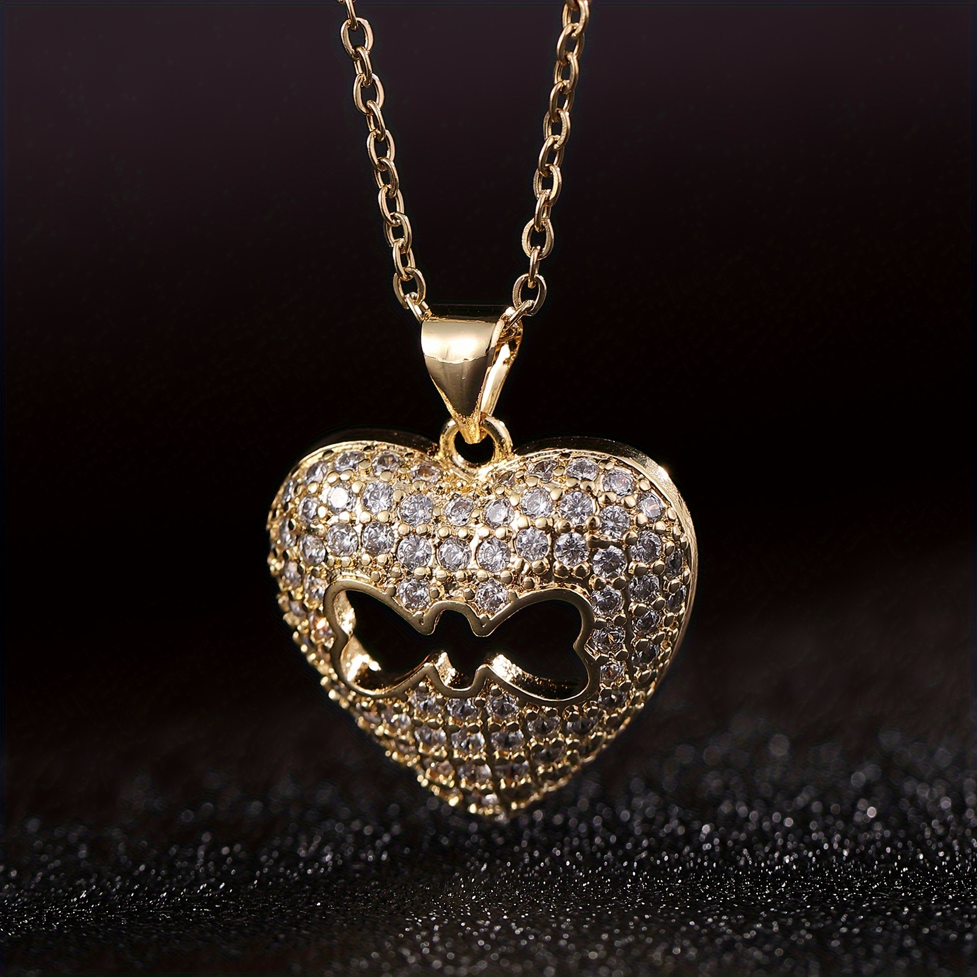 Heart Shaped Necklace Men Gifts Family Friend Holiday - Temu United Kingdom