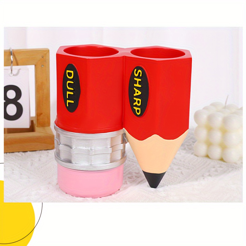 Pencil Holder Pencil Pal Organizer Fun Pencil Storage Resin - Temu Canada
