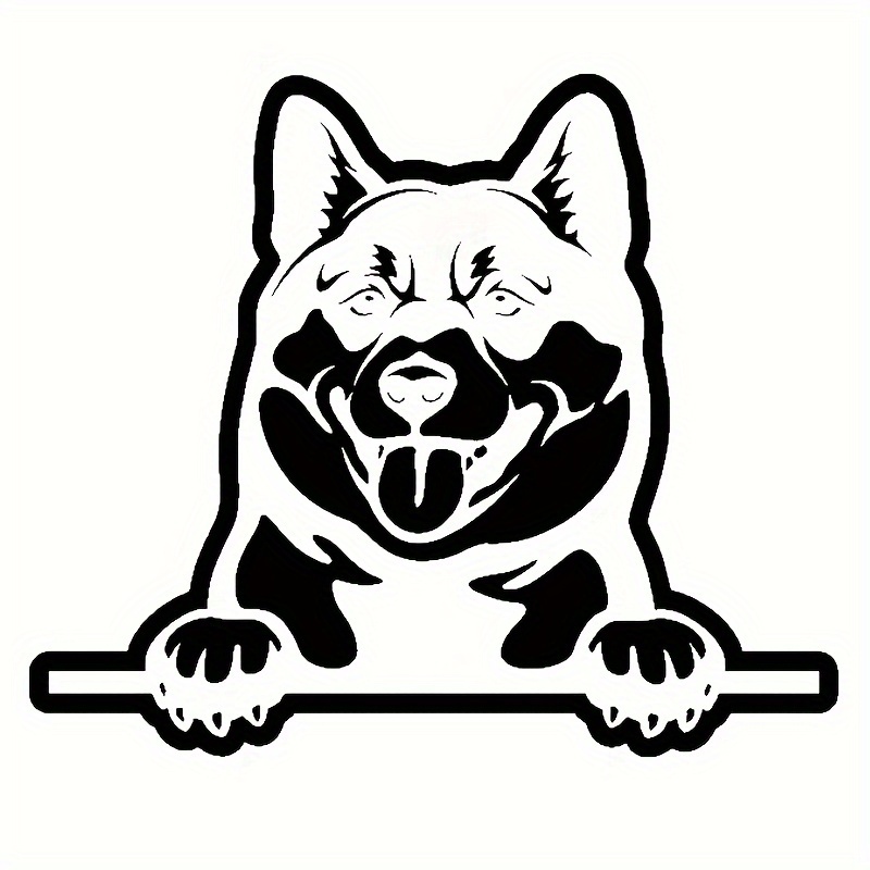 Dog Lovers Gifts Cute Dog Vinyl Car Stickers Auto Parts - Temu Canada