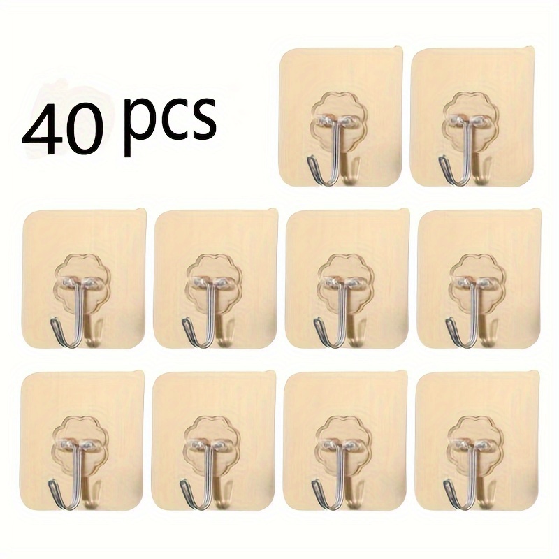 Strong Adhesive Wall mounted Hanging Hook Transparent And - Temu Ireland