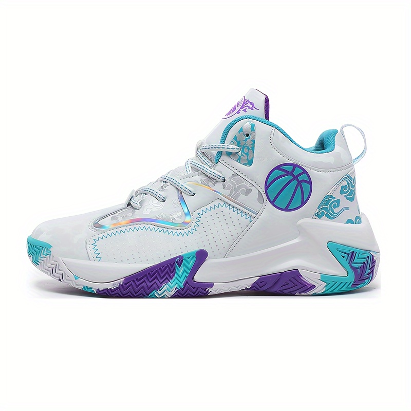 Plus Size Men's Basketball Shoes Comfy Breathable Non Slip - Temu Canada