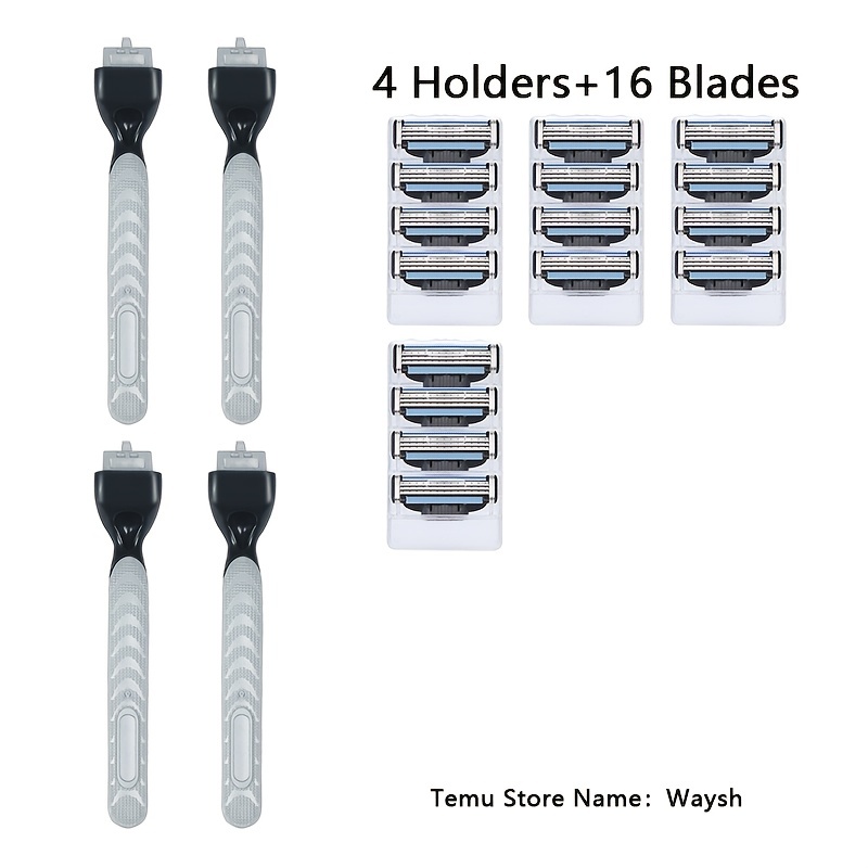 Classic 3 Layers Manual Safety Razor Replacement Stainless - Temu ...