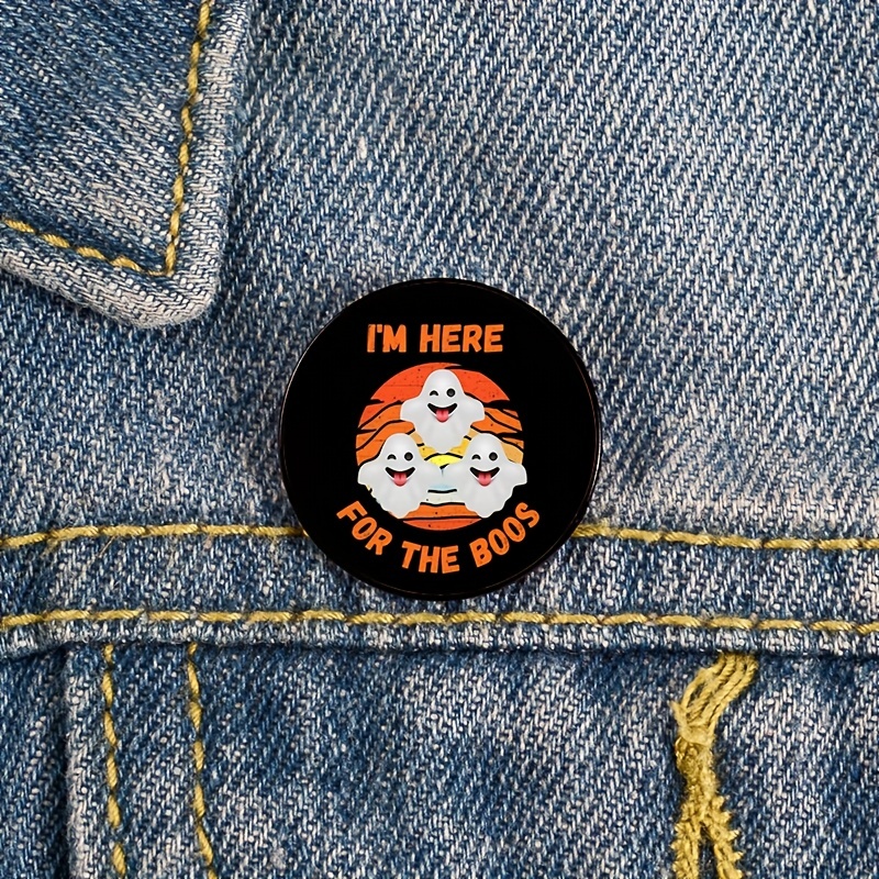 Halloween Series Brooch Pin Cute Fun Alloy Breastpin Lapel - Temu Norway