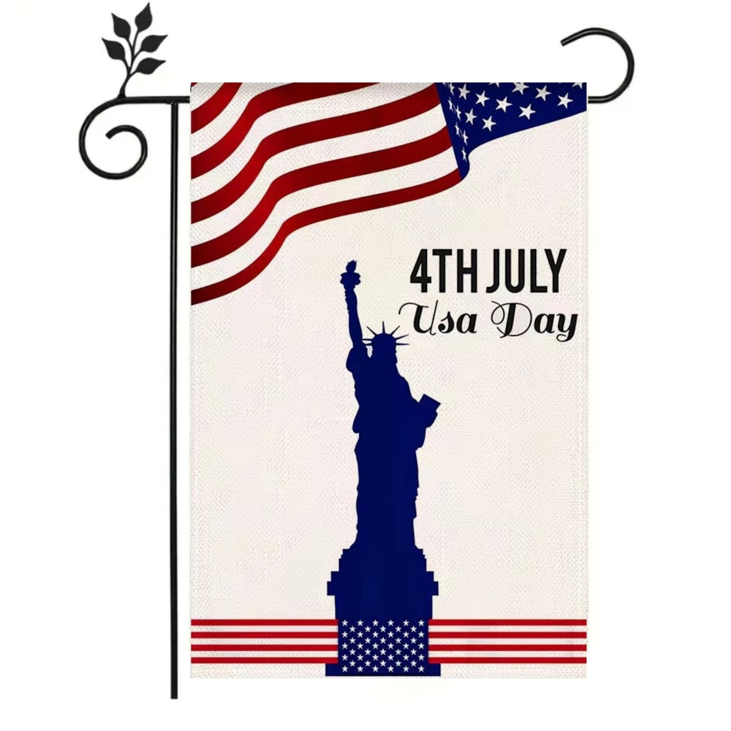 4th Of July Statue Of Liberty Flag
