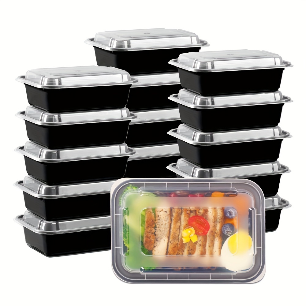 Pre Meal Preparation Container Single Grid Plastic Food - Temu