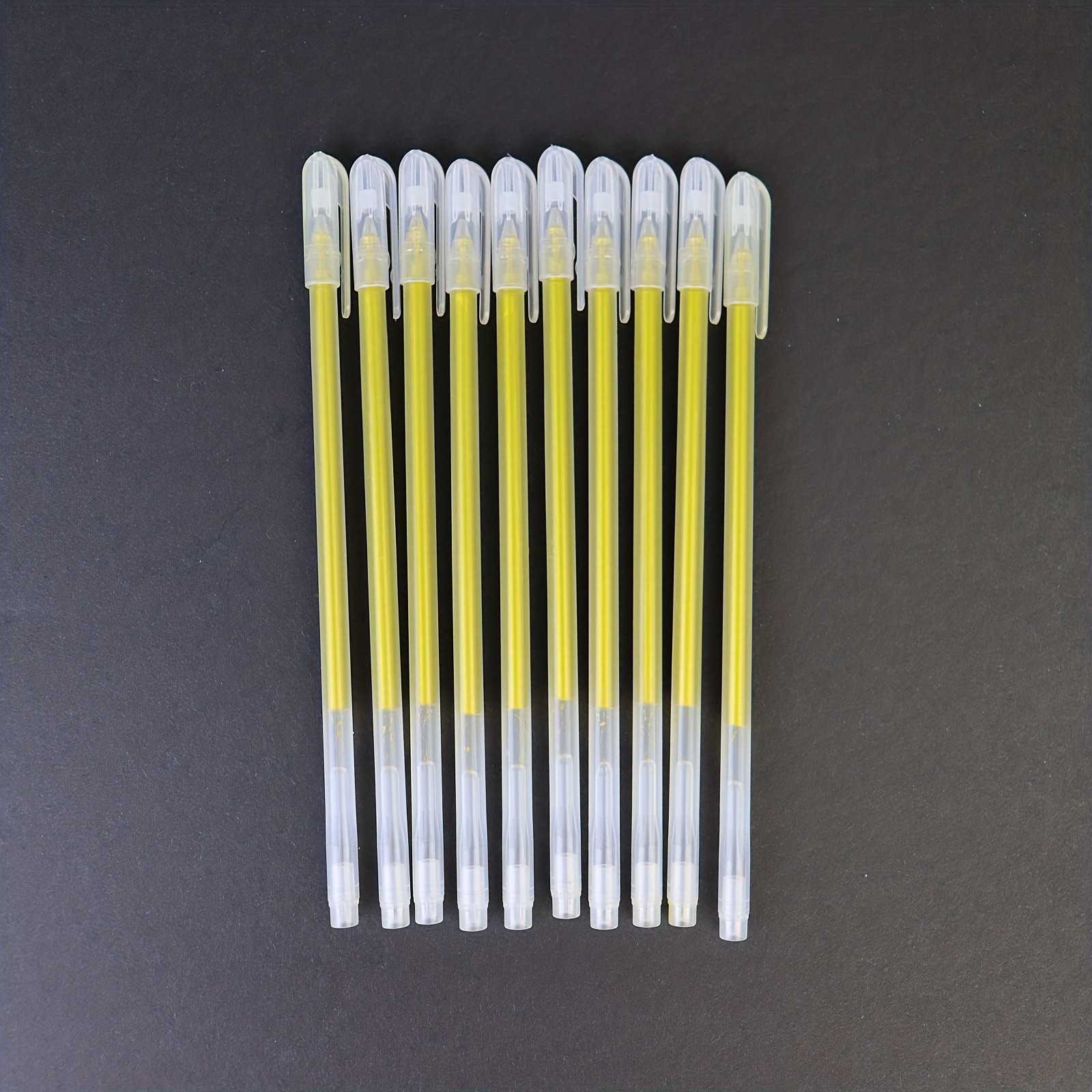 Neutral Pens With Needle Tubes Platinum Silvery High gloss - Temu New ...