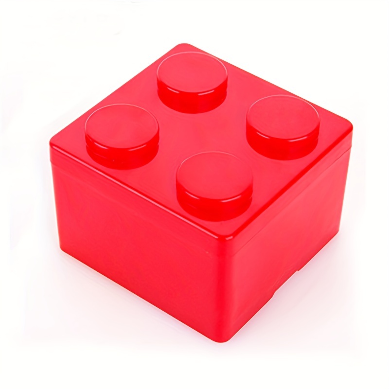 Stackable Plastic Storage Box Building Blocks Stationery - Temu