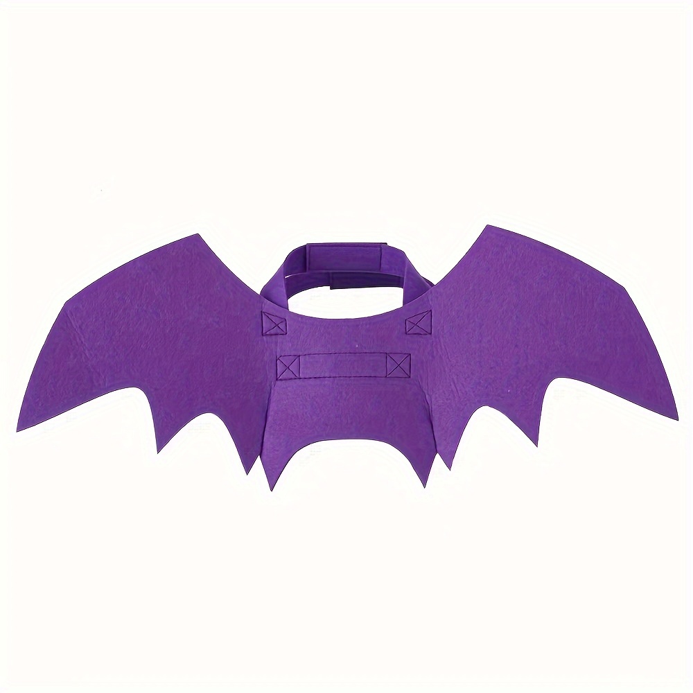Pet Halloween Costume Cat Bat Wing Clothing Pet Dress Up Apparel For ...