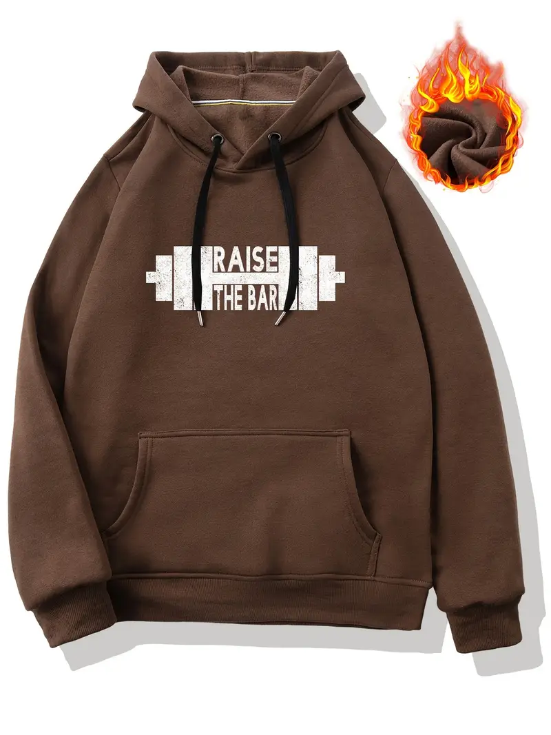 Dumb Bell Print Hoodie Cool Hoodies For Men Mens Casual Temu New Zealand