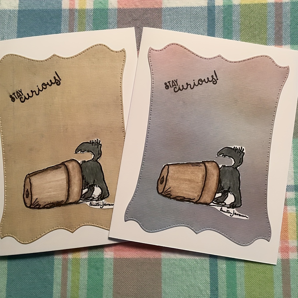 Stamp Cutting Dies Set Diy Scrapbooking - Temu