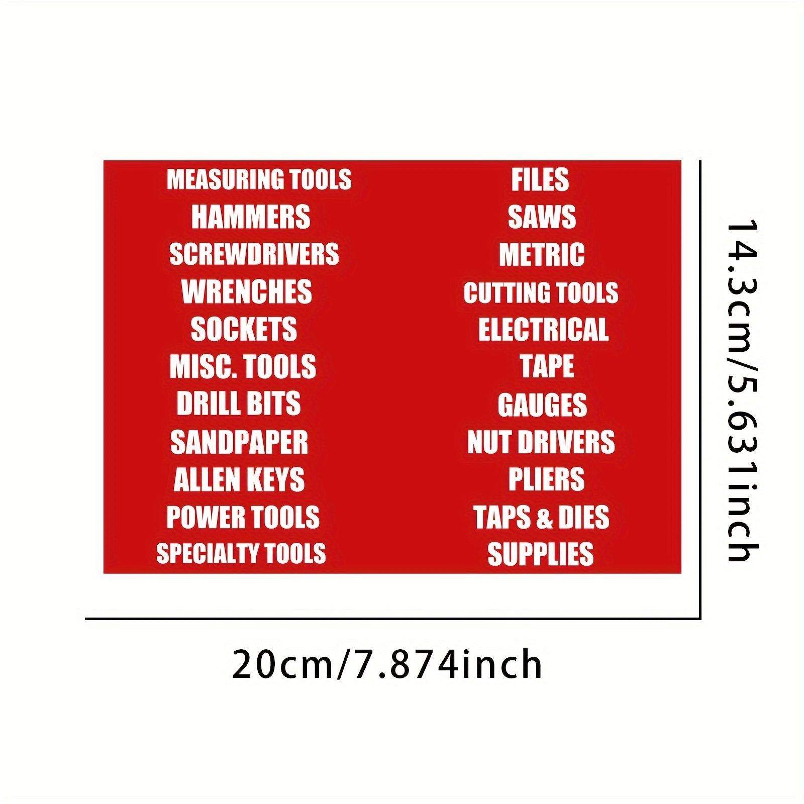 Identification Toolbox Toolbox Office Supplies - Temu United Kingdom