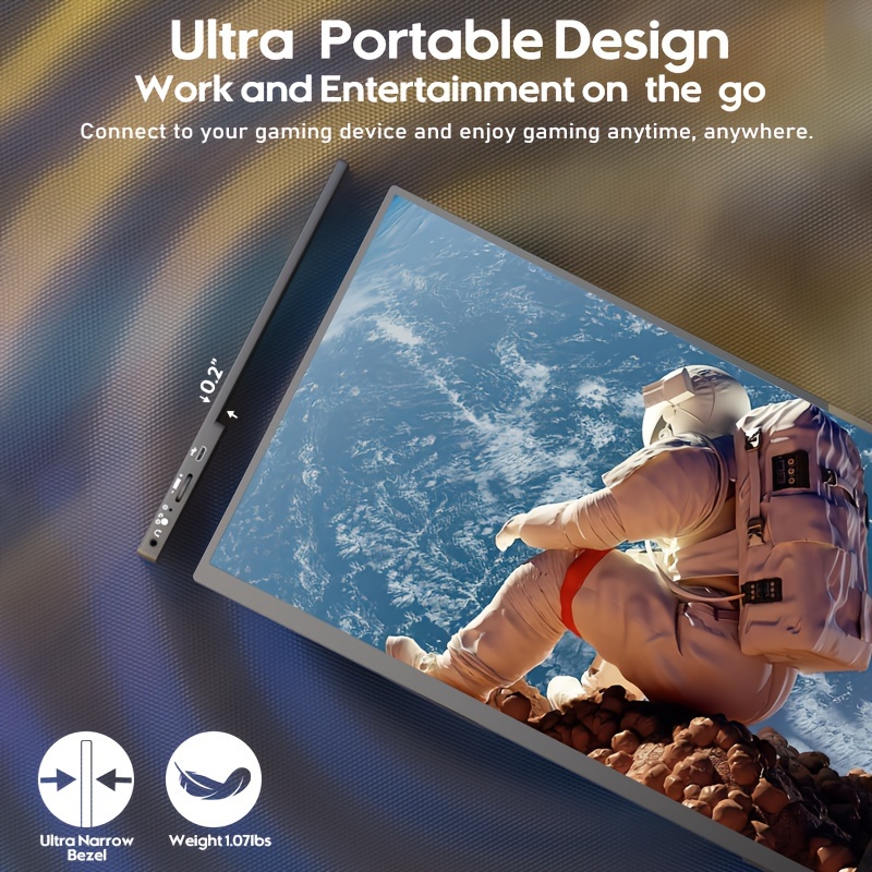 4k Portable Gaming Monitor Laptop 3840p×2400p Ips - Temu