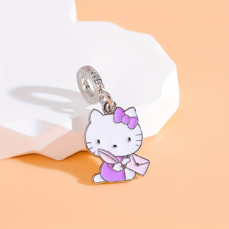 Kitty Cat Diy Cartoon Anime Alloy Hole Charms Hello - Temu United Kingdom