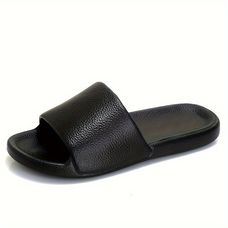 Minimalist Pillow Slides Solid Color Slip Lightweight Flat - Temu Australia