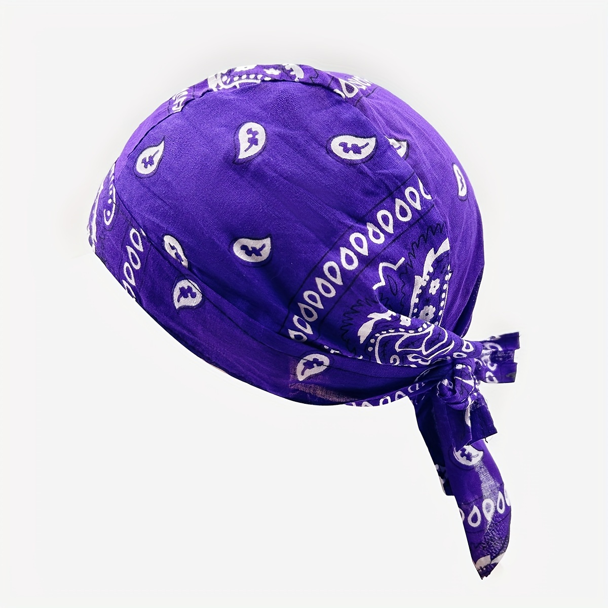 Paisley Print Hip Hop Turban Lightweight Candy Color - Temu Philippines