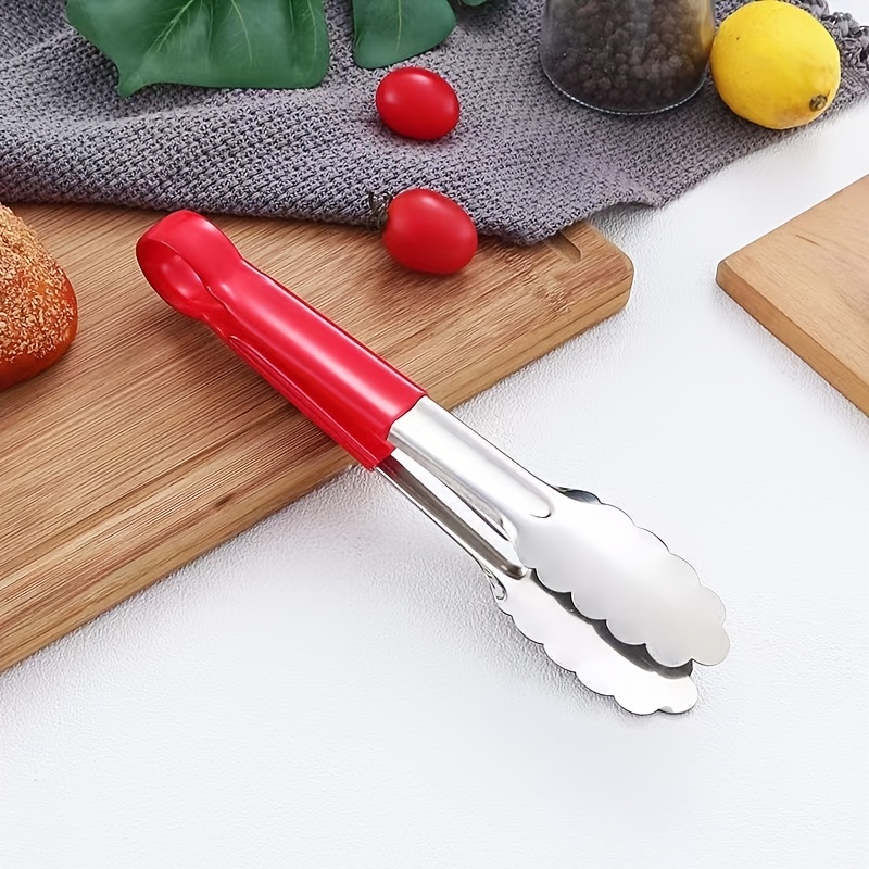 304 Stainless Steel Food Clips Kitchen Baking Bbq Bread - Temu