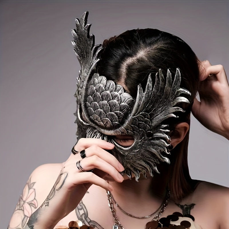 Halloween Mask Owl Mask Athena Goddess Wisdom Girls Mask - Temu
