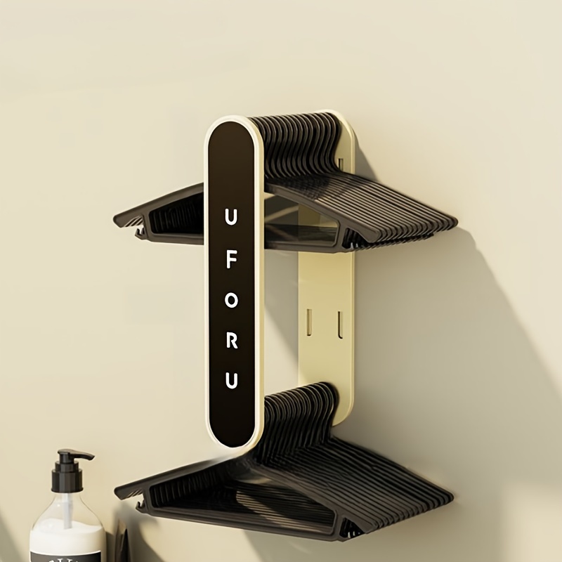 Retractable Punch free Hanger Storage Rack Wall mounted - Temu United ...